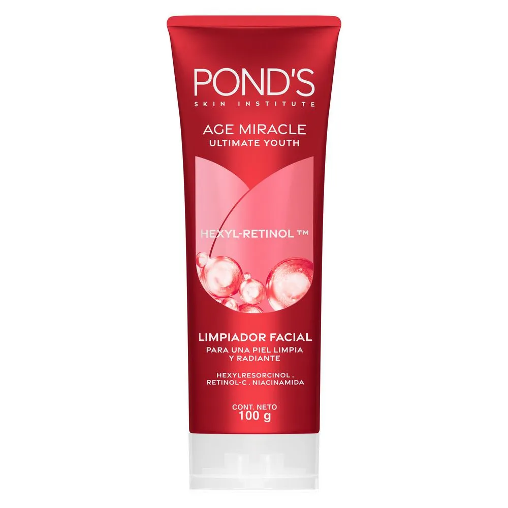 Limpiador Facial Ponds Age Miracle 100Gr | SuperBooM